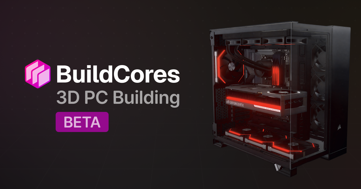 3D PC Builder API Integration | BuildCores